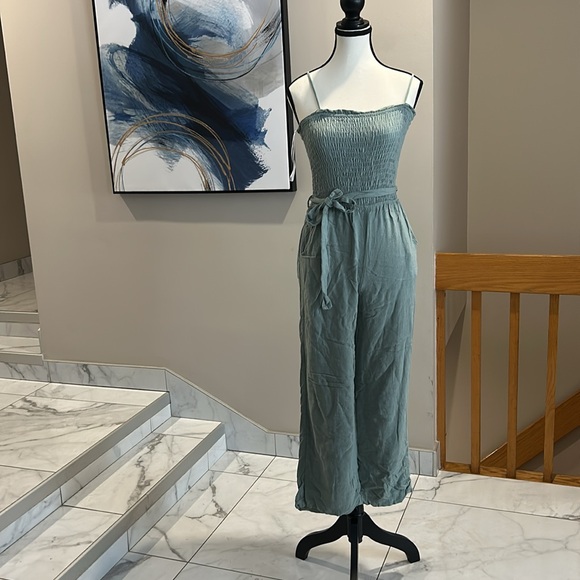 Monteau | Pants & Jumpsuits | Sage Colour Jumpsuit Monteau Los Angeles ...